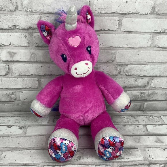 Build-A-Bear | Toys | Build A Bear Candy Hearts Unicorn 7 Plush | Poshmark